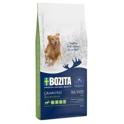 Bozita Grain Free Elg til lave priser | bitiba.dk