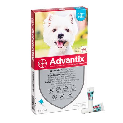Advantix® 100 Spot-on für Hunde, von 4 bis 10 kaufen | zooplus