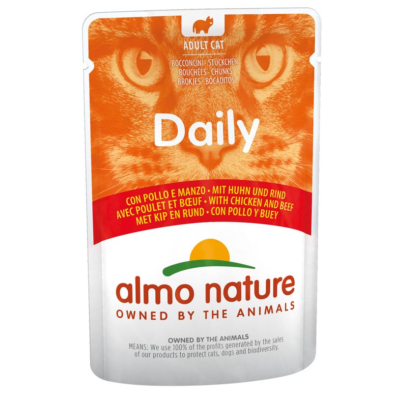 Almo Nature Daily Menu Pouches 70g reviews | zooplus.co.uk