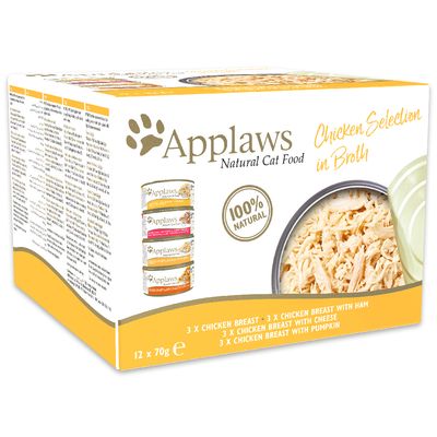Applaws Multipack Adult konzerva 12 x 70 g | zoohit.cz