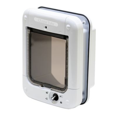 Closer Pets Ușiță cu cititor de microcipuri pentru pisici 360W ...