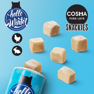 Cosma Snackies - gefriergetrocknete Katzensnacks kaufen | zooplus