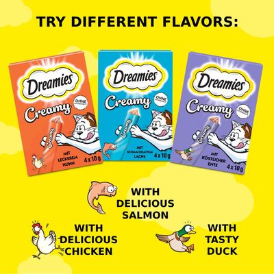Dreamies Creamy Snacks | zooplus.no