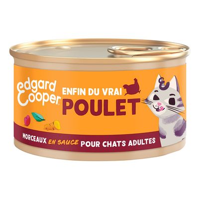 Edgard & Cooper Adult Graanvrij kattenvoer in Saus 85 g | zooplus