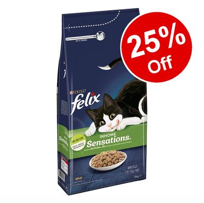 Felix Dry Cat Food - 25% Off! | Great deals at zooplus!