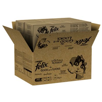 Felix Fantastic Jumbo Pack 120 x 100 g, alacsony árak | zooplus