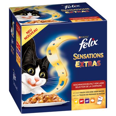 Sensations comida húmeda para gatos en bitiba: Pack Ahorro: Felix ...
