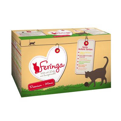 Feringa Classic Meat Menu 12 x 85 g pour chat pas cher