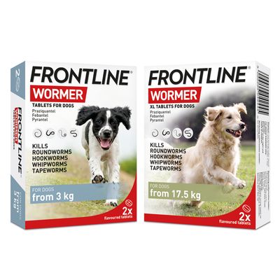 FRONTLINE® Wormer XL Tablets for Dogs | zooplus.co.uk