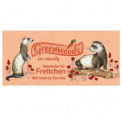 Greenwoods Wet Food for Ferrets. Free P&P on orders £39+ at zooplus!