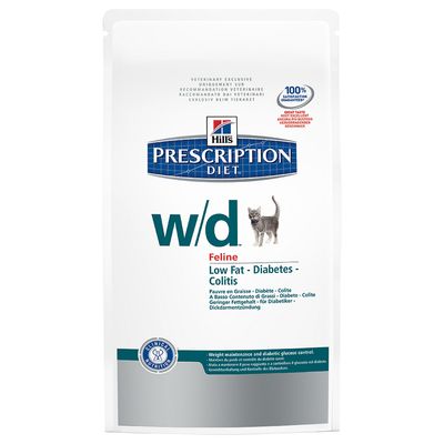Hill´s Feline W/D Prescription Diet Laag Caloriegehalte Kattenvoer met ...