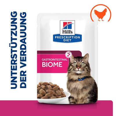 Hill's Prescription Diet Gastrointestinal Biome poulet pour chat ...