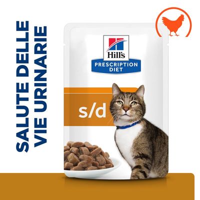 Hill's Prescription Diet s/d Urinary Care Pollo umido per gatto | zooplus