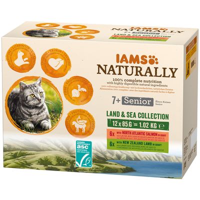 IAMS Naturally Senior Kattenvoer | goedkoop bij zooplus