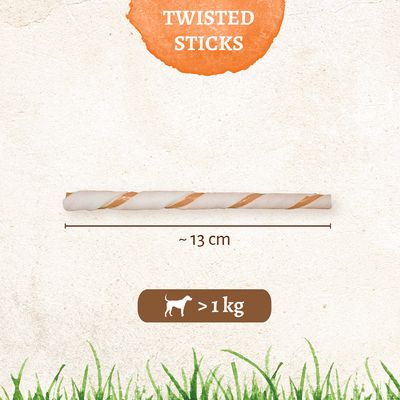 8in1 Delights Twisted Sticks voor kleine honden, met kip voordelig ...