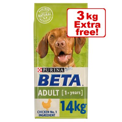 BETA Dry Dog Food - 11kg + 3kg Free! | zooplus.co.uk