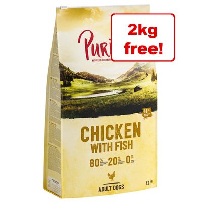 12kg Purizon Dry Dog Food - 10kg + 2kg Free! | zooplus.co.uk