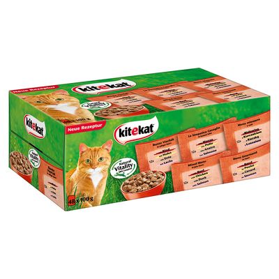 Kitekat 48 x 100 g in super offerta su zooplus | Acquista subito e ...