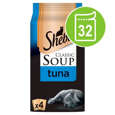 Sheba Classic Soup kattemat 32x40g | zooplus.no