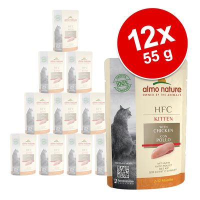 Lot économique Almo Nature HFC Kitten 12 x 55 g | zooplus.ch
