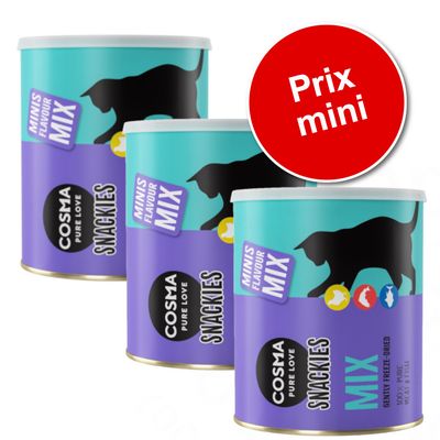 Lot Cosma Snackies Minis Maxi Tube pour chat | Zooplus
