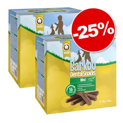 friandises Barkoo Dental Snacks : 25 % de remise ! | zooplus
