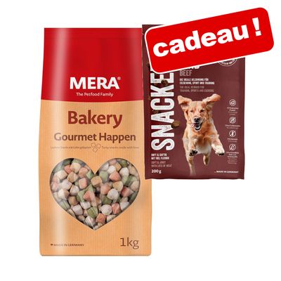 MERA Bakery 1kg + friandises Snacker bœuf 200g offertes | zooplus