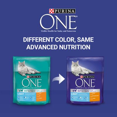 Purina ONE Light Chicken & Wheat Dry Cat Food | zooplus.co.uk