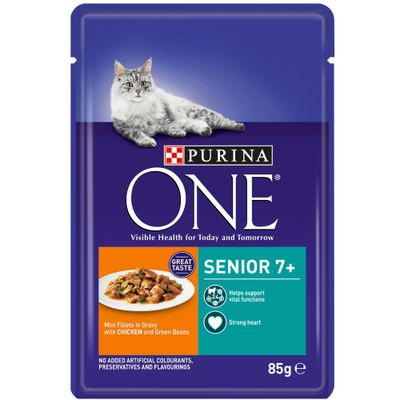 Purina ONE Senior 7+ | Top deals at zooplus!