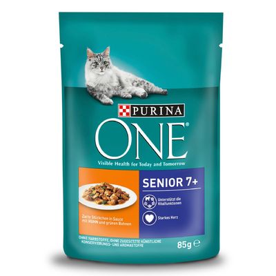 PURINA ONE Senior 7+, 6 x 85 g | zooplus.ch