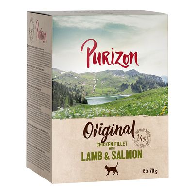 Purizon Adult 6 x 70 g - sans céréales pour chat | zooplus