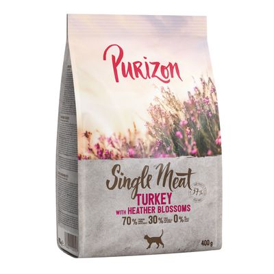 Purizon Single Meat Kalkoen met Heidebloesem Kattenvoer voordelig ...