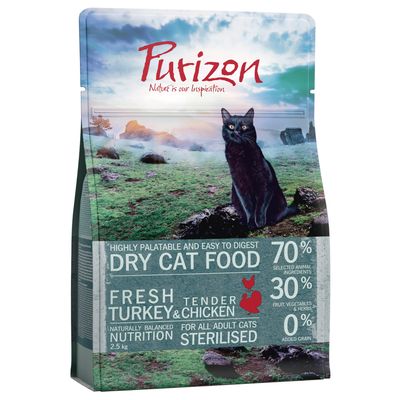 Purizon Sterilised Adult krůta & kuře - bezobilninové | zoohit.cz