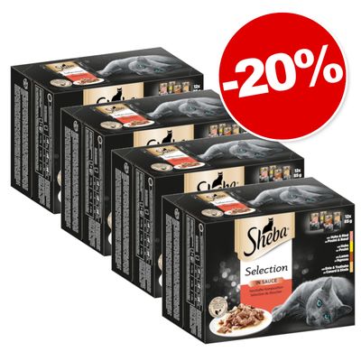 Sachets fraîcheur Sheba 48 ou 96 x 85 g : - 20 % ! | zooplus