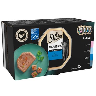 Sheba Classics Terrine Mixed Pack Trays | Great deals!