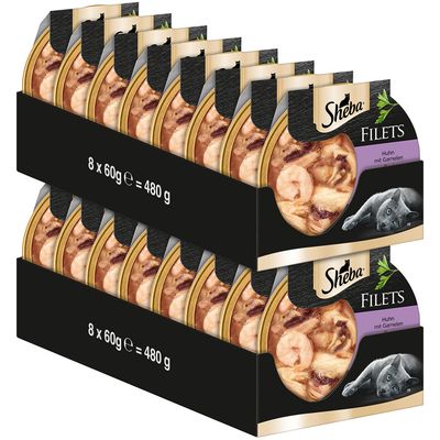 Sheba Fillets 32 x 60 g | zooplus