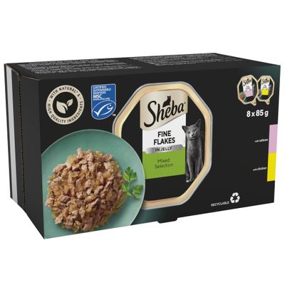 Sheba Fine Flakes Trays | Great deals at zooplus!