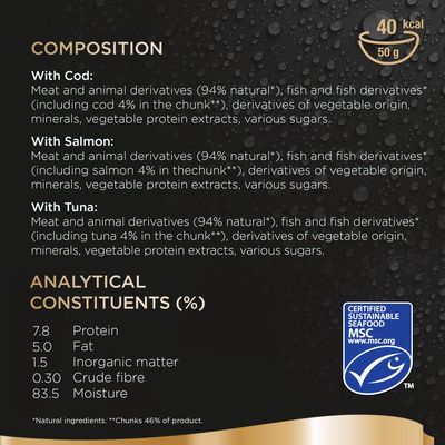 Sheba Fresh & Fine in Gravy Mini Pouches 15 x 50g | zooplus.co.uk