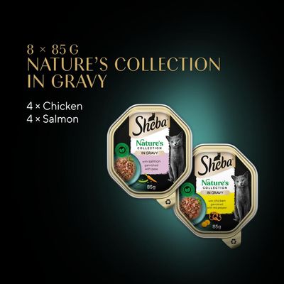 Sheba Nature's Collection Mixed Selection in Gravy | zooplus.co.uk