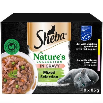 Sheba Nature's Collection Mixed Selection in Gravy | zooplus.co.uk