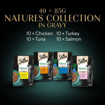 Sheba Nature's Collection Pouches 40 x 85g | zooplus.co.uk