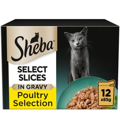 Sheba Pouches Select Slices 12 x 85g | zooplus.co.uk