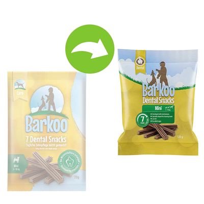 Sparpaket Barkoo Dental Snacks 28 bzw. 56 Stück günstig kaufen | zooplus