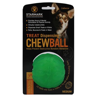 Starmark Treat Dispensing Chew Ball voordelig online bestellen | zooplus