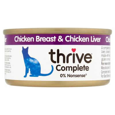 Thrive Adult Wet Complete Cat Food Kattenvoer 12 x 75 g