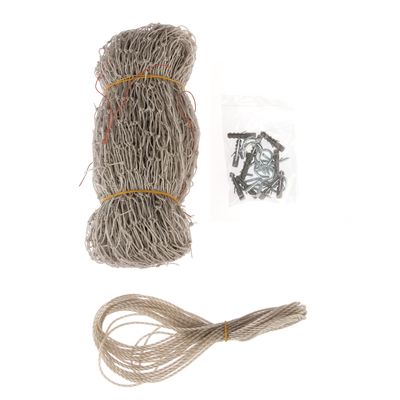 TIAKI cat safety net with wire reinforcement, light gray | zooplus