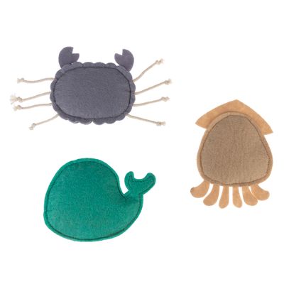 TIAKI Cat Toy Set Ocean Gang with Catnip | zooplus