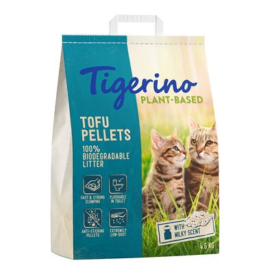 Tigerino Plantbased Tofu olor a leche arena natural en zooplus