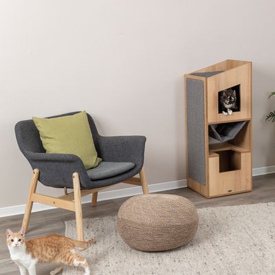 Tour à griffer Trixie Tower CityStyle pour chat | zooplus