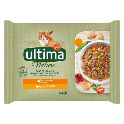 Ultima Cat Nature 12 x 85 g comida húmida para gatos ao melhor preço na ...